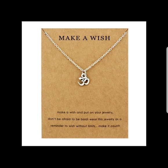 Teri's Jewels | Jewelry | 324 Om Symbol Pendant Necklace | Poshmark